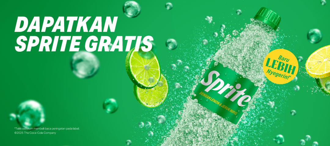 Sprite Gratis di Alfamart